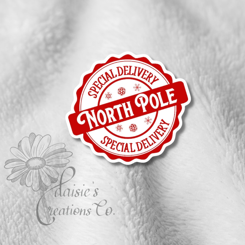 North Pole Postmark - Etsy
