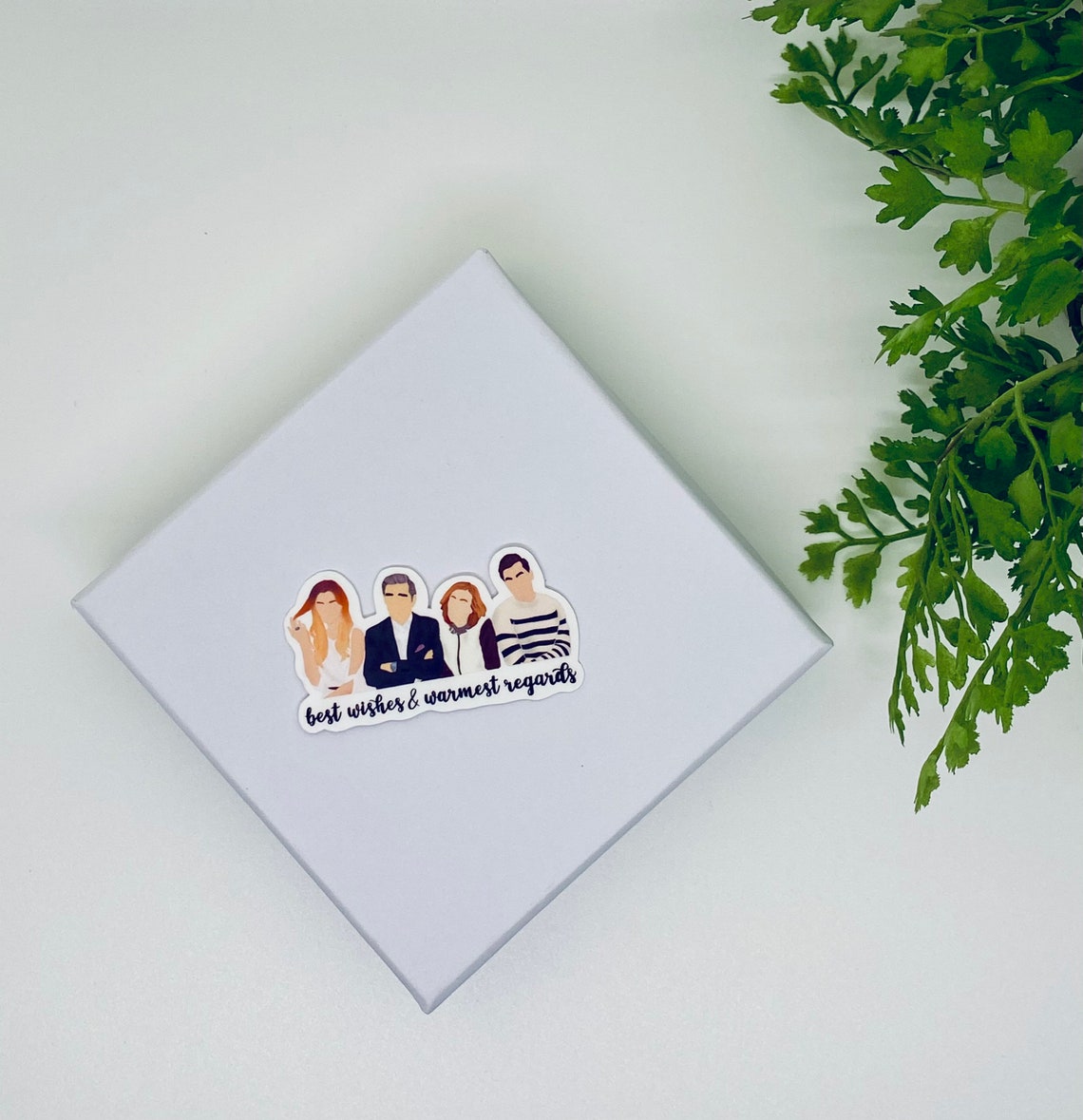 Best Wishes & Warmest Regards Sticker / Decal / Laptop | Etsy