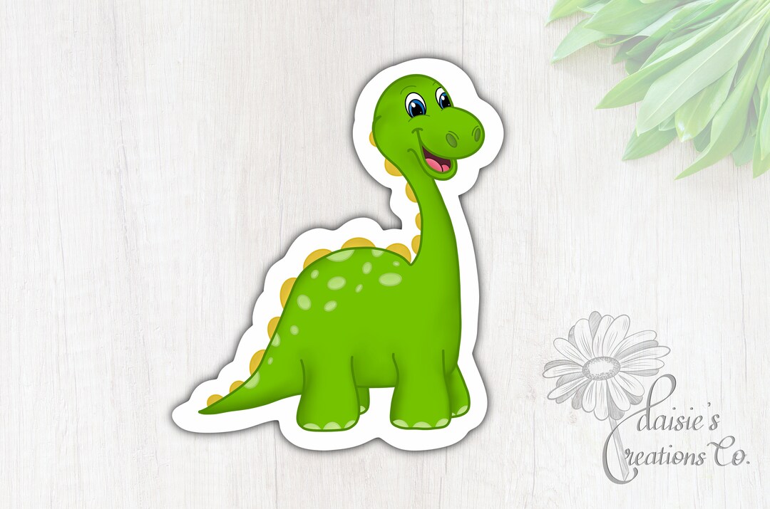 Dinosaur Sticker Decal Laptop Sticker Gift - Etsy