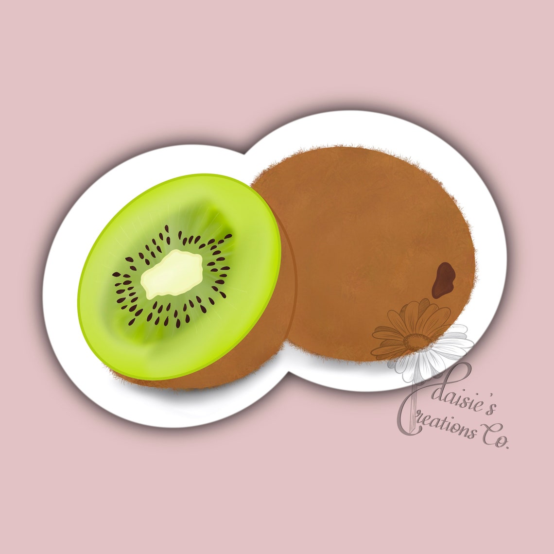 Kiwi Sticker Vinyl Sticker Decal Laptop Decal Gift - Etsy