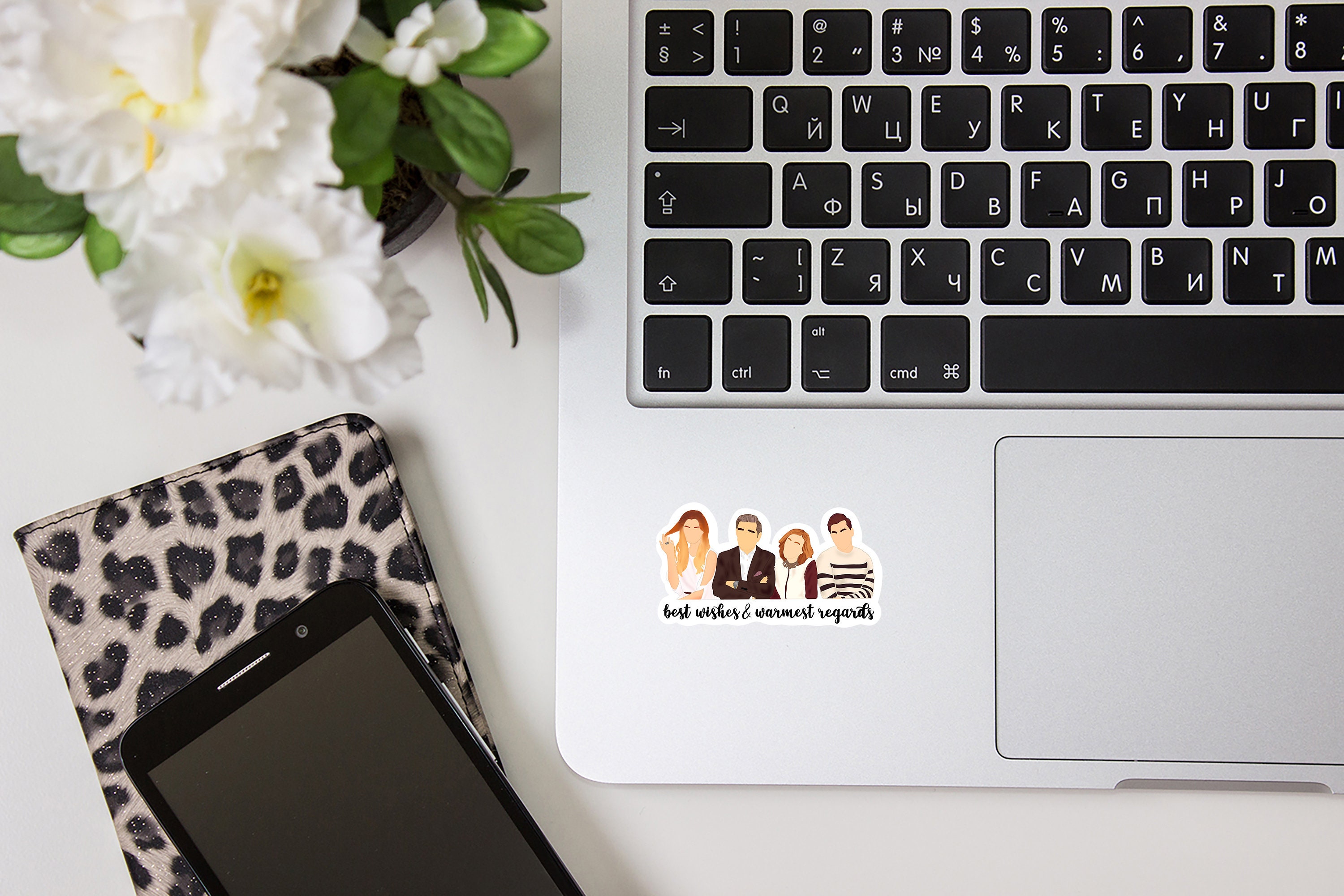 Best Wishes & Warmest Regards Sticker / Decal / Laptop | Etsy