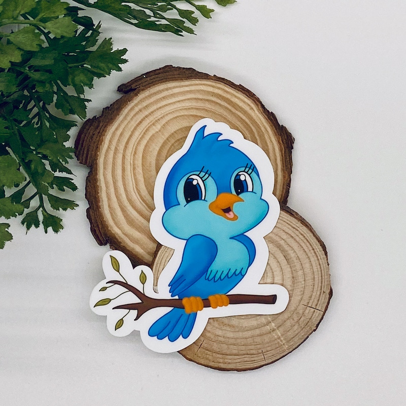 Bluebird Stickers - Etsy