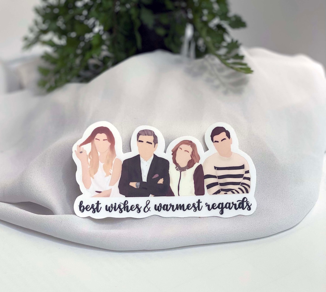 Best Wishes Warmest Regards Sticker - Etsy
