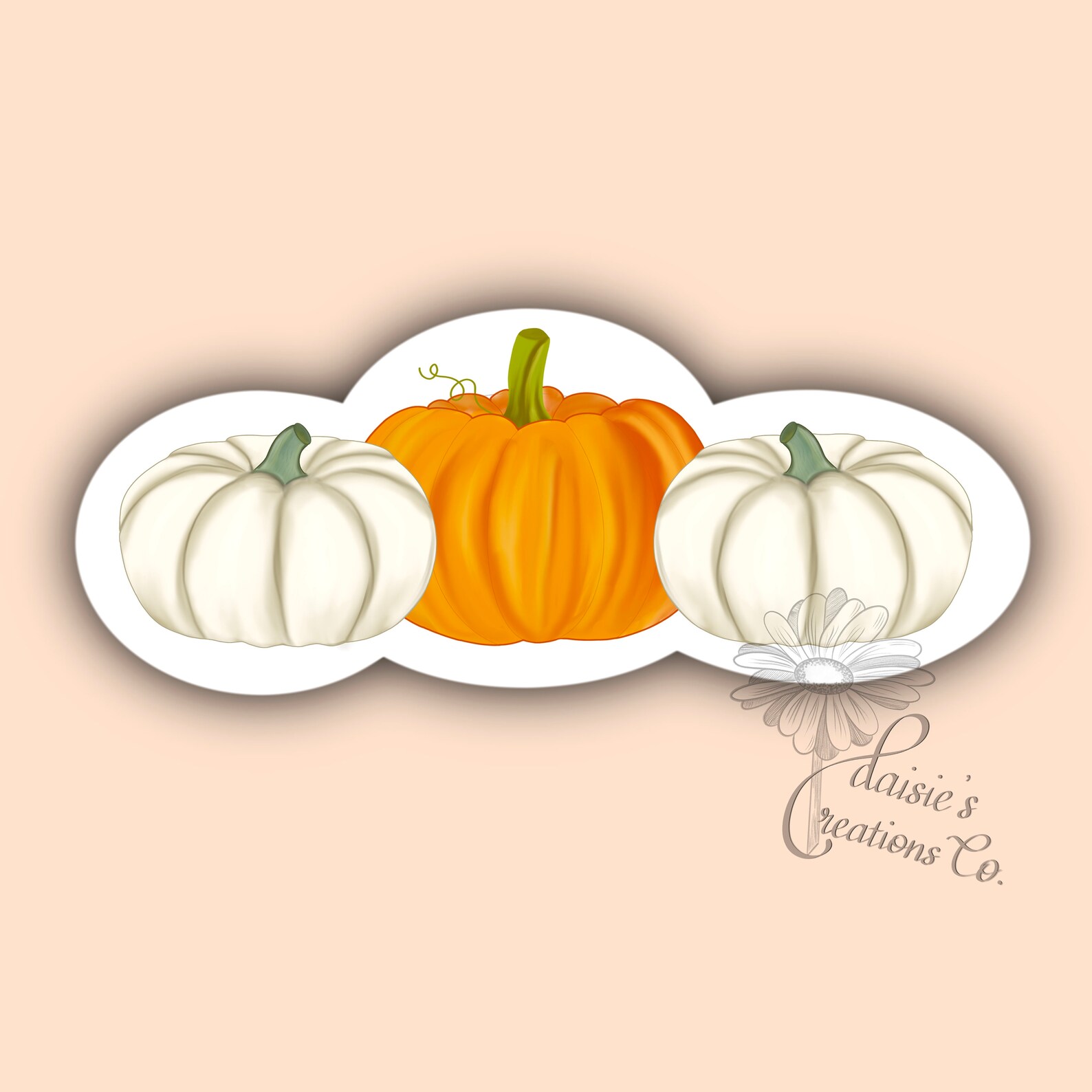 Pumpkin Trio Stickers / Fall / Pumpkin Stickers / Vinyl / Decal ...