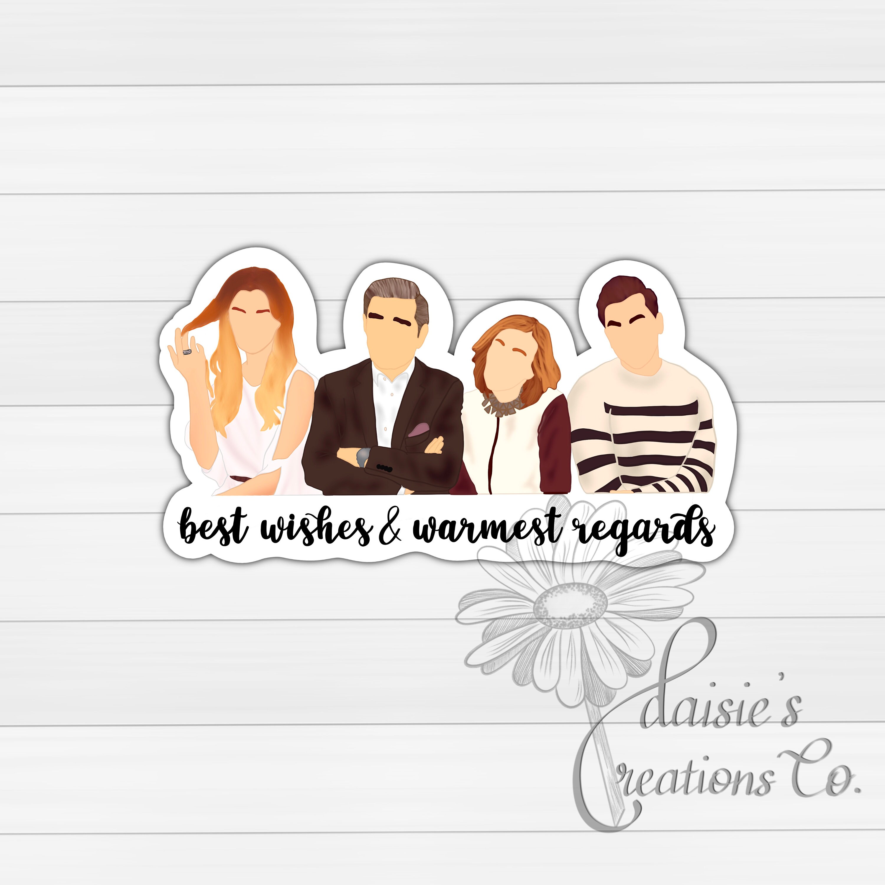 Best Wishes & Warmest Regards Sticker / Decal / Laptop | Etsy