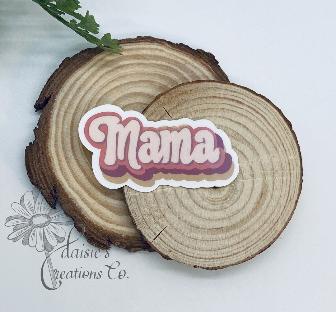 Mama Sticker: Lovingly Crafted Decal - Etsy