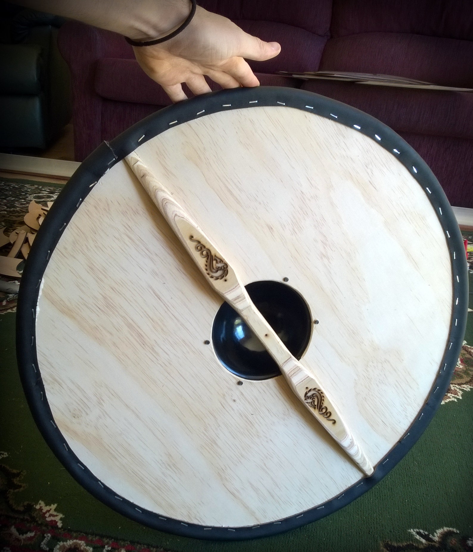 Custom Wood Viking Shield combat Ready for Kids - Etsy