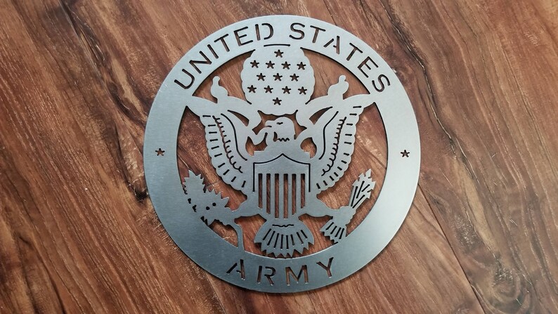 United States Army Metal Art - Etsy