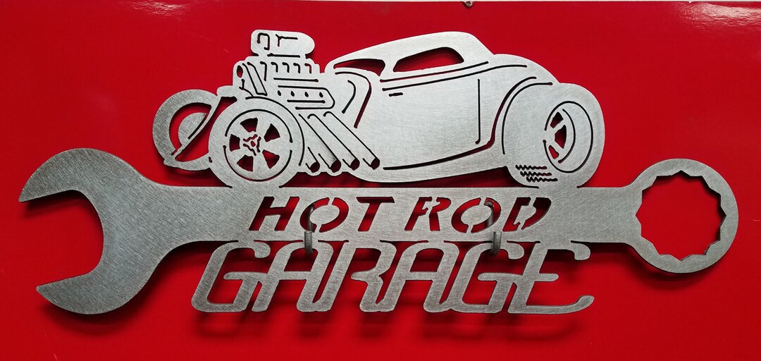 1934 Ford Hot Rod Garage Metal Art - Etsy
