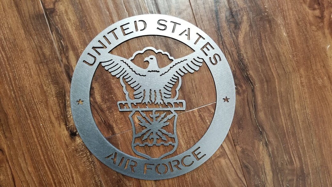 United States Air Force Metal Art - Etsy