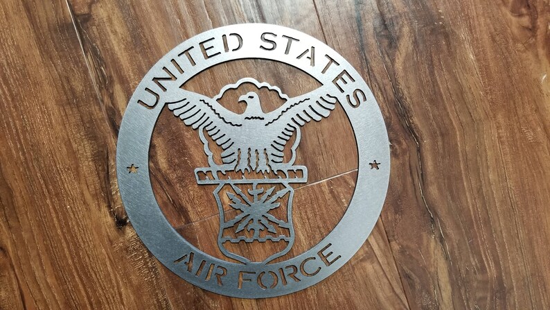 United States Air Force Metal Art - Etsy