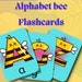 Alphabet Bee Flash Cards, Alphabet Bee Flash Cards, Adorable Alphabet ...