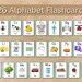 Alphabet Cards Montessori Learning Materials for Homeschool, Preschool ...