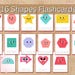Shapes Flashcards, Geometric Shapes Flash Cards, Montessori Materials ...