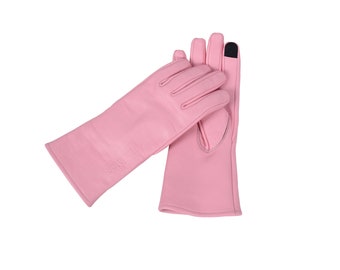 Pink Gloves Women - Etsy