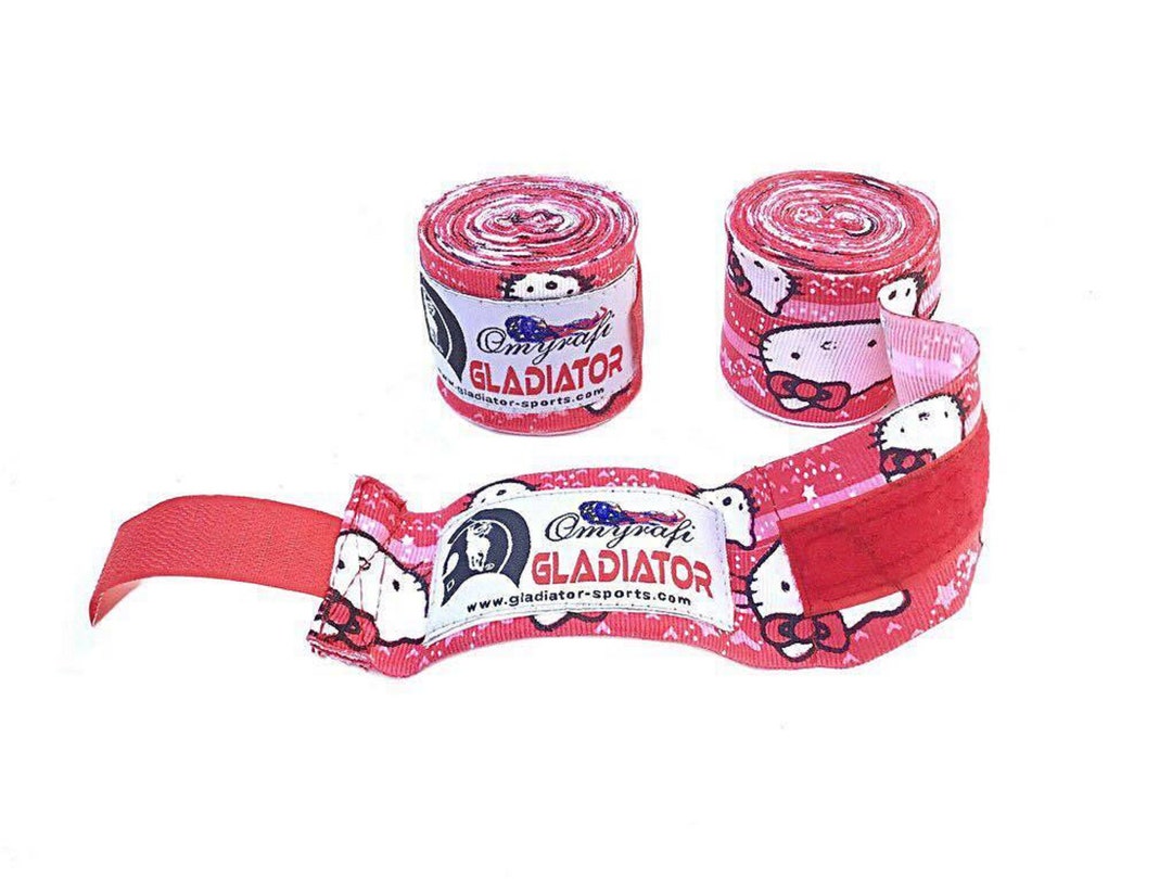 Pink Kitty 180 Semi Stretchy Kickboxing/boxing/mma - Etsy Canada