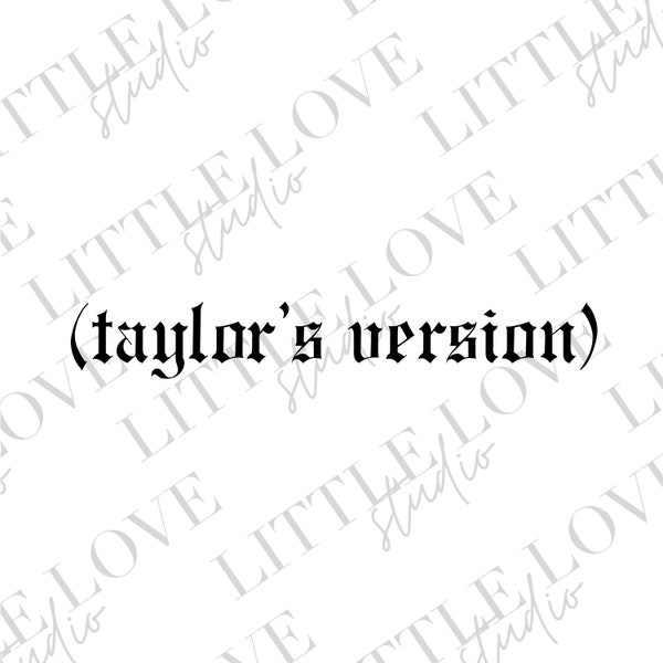 Swiftie Silhouette Png - Etsy