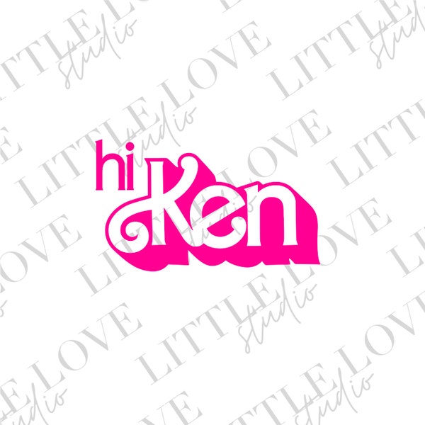 Hi Barbie Hi Ken Shirt - Etsy