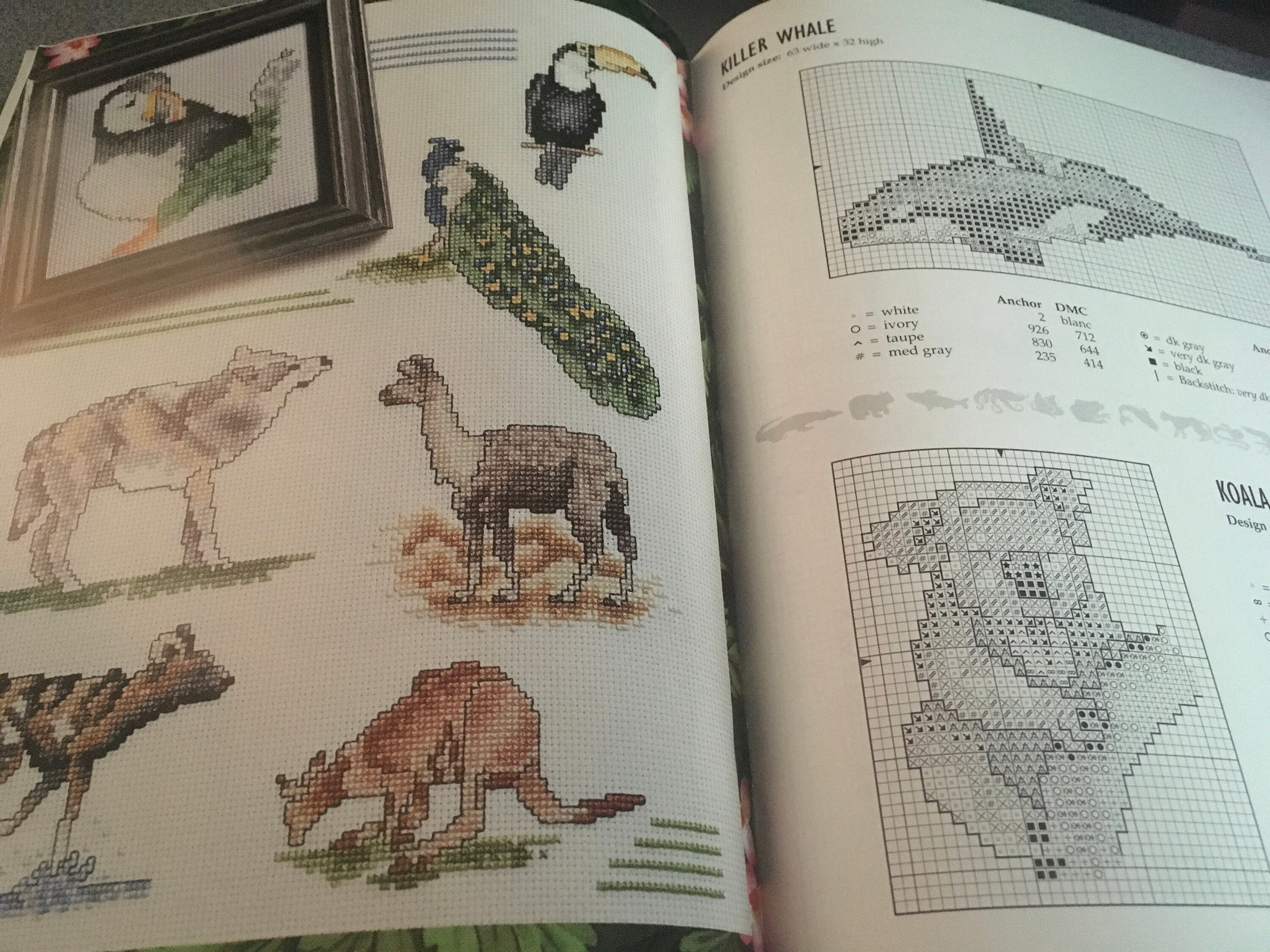 50 Wild Animals Brand New Very RARE Vintage Cross Stitch - Etsy