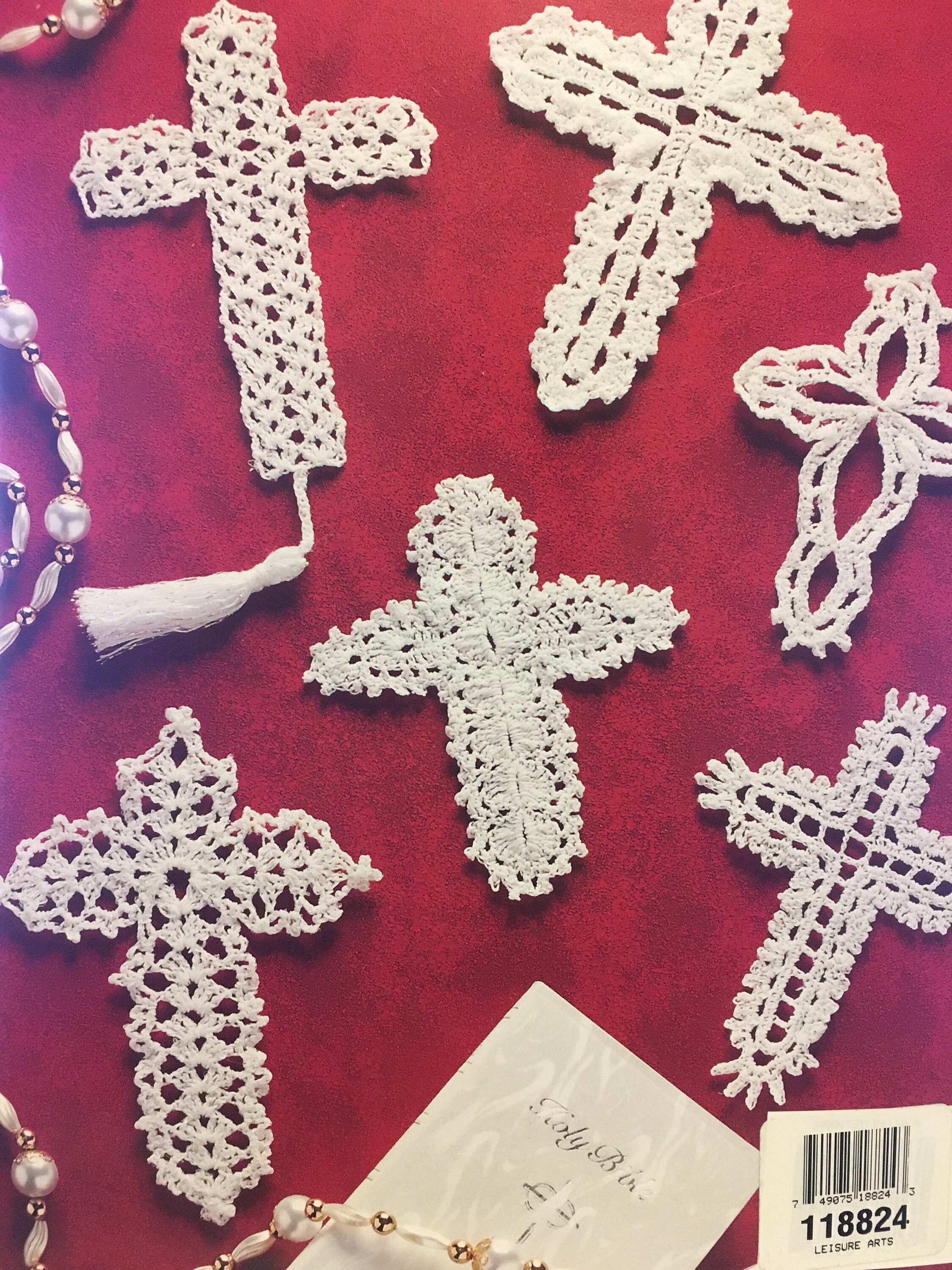 Crochet Cross Ornaments Pattern Book Brand New Vintage ONLY ONE COPY ...