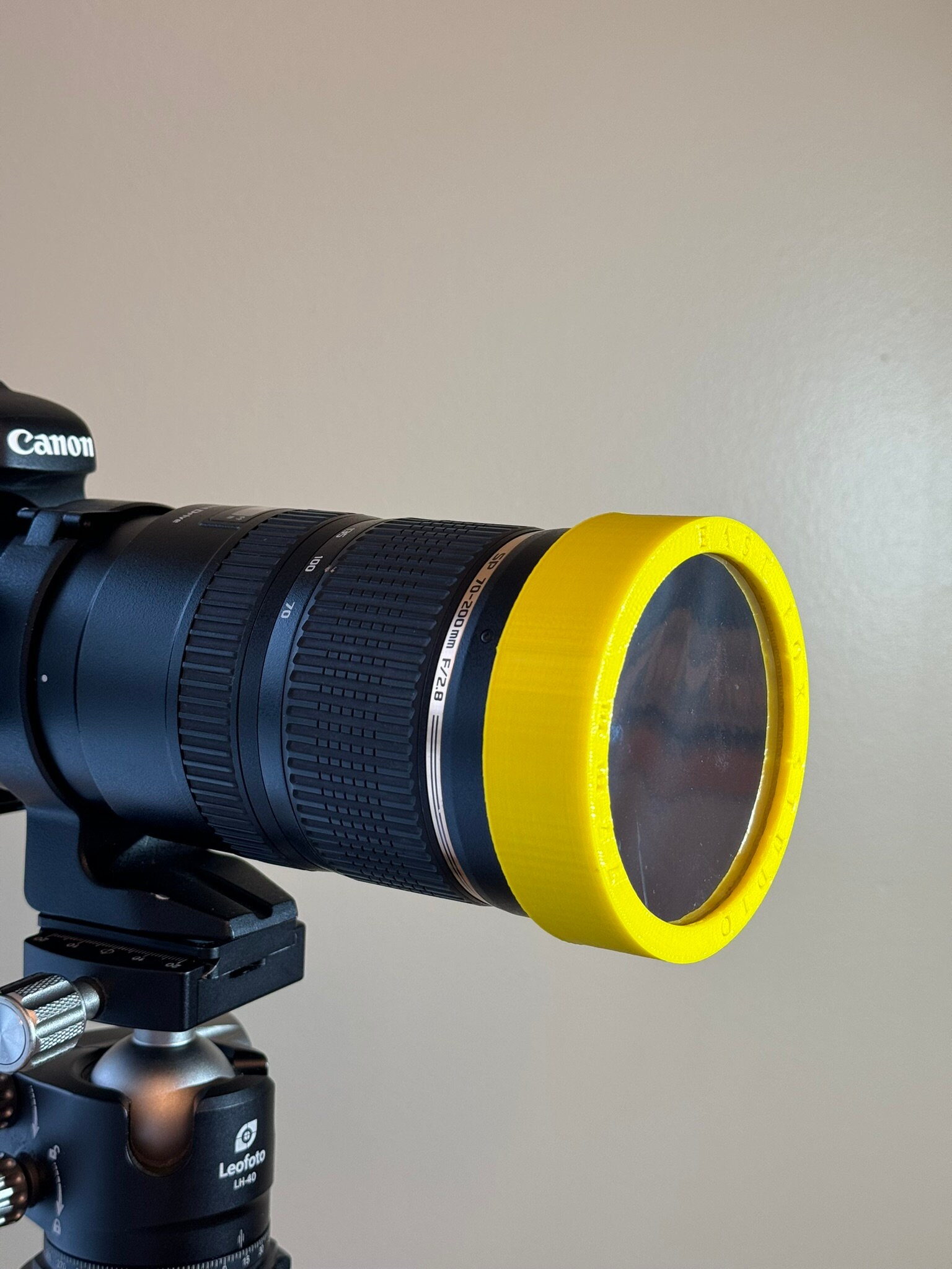 Solar Lens Filter - 82mm, 77mm, 72mm or 58mm - Safely Photograph the ...