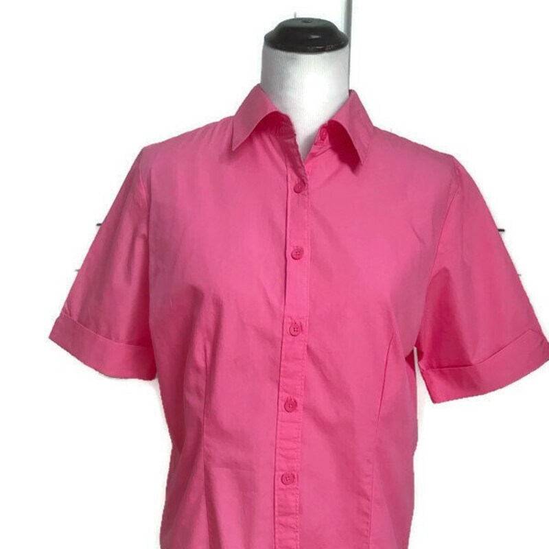 Hot Pink Button - Etsy