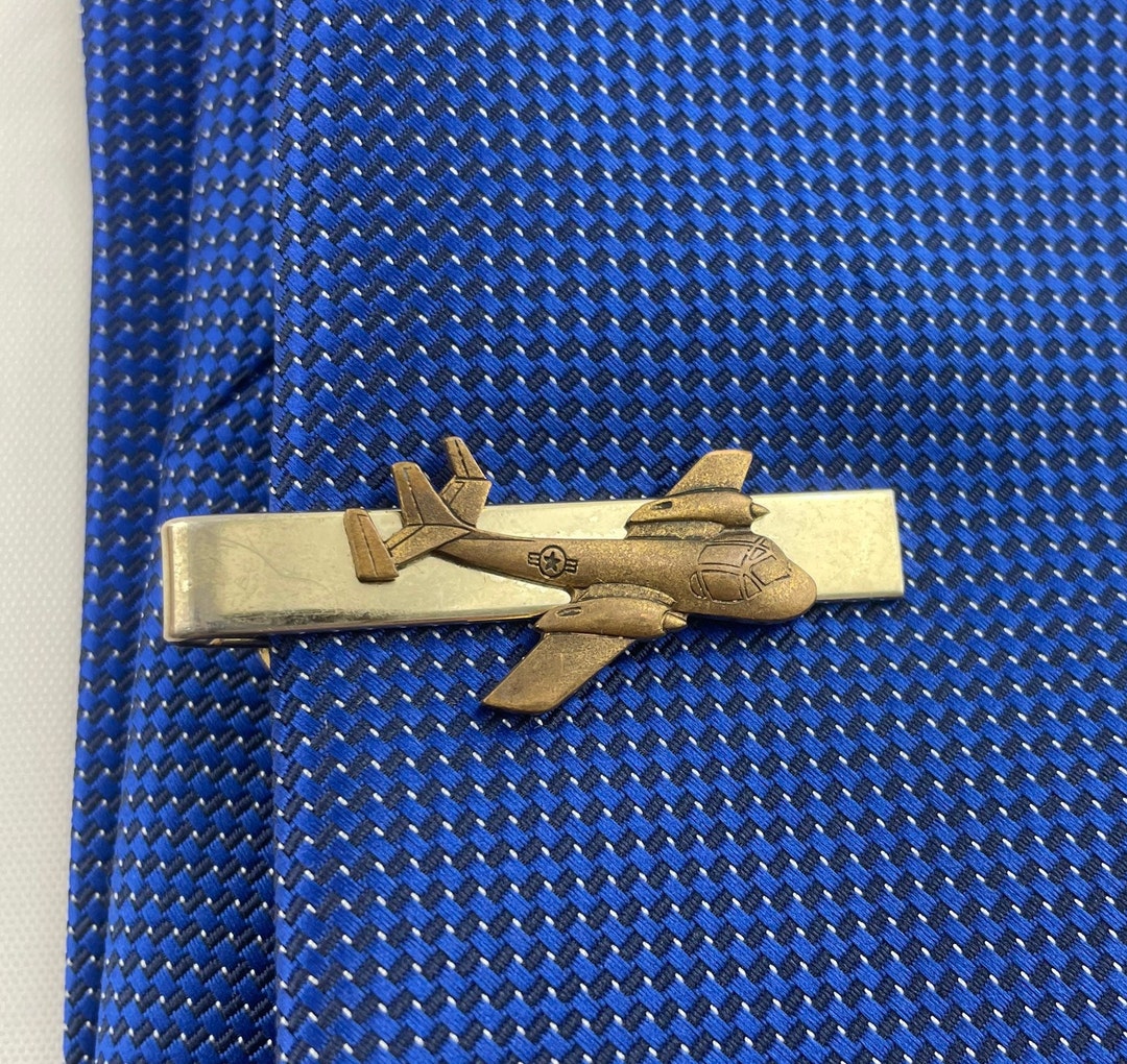 Vintage Airplane Tie Bar, Balfour Tie Clip, Military Memorabilia, Army ...