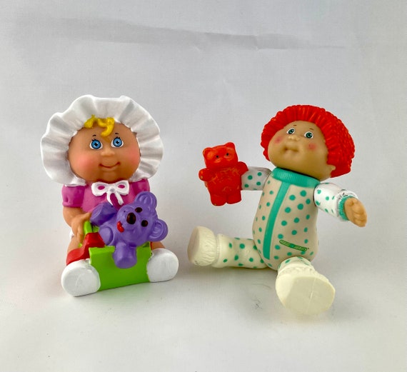 Vintage Cabbage Patch Mini Figures PVC Figurines | Etsy