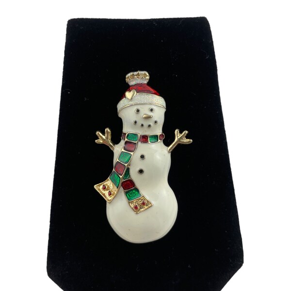 Snowman Pin - Etsy
