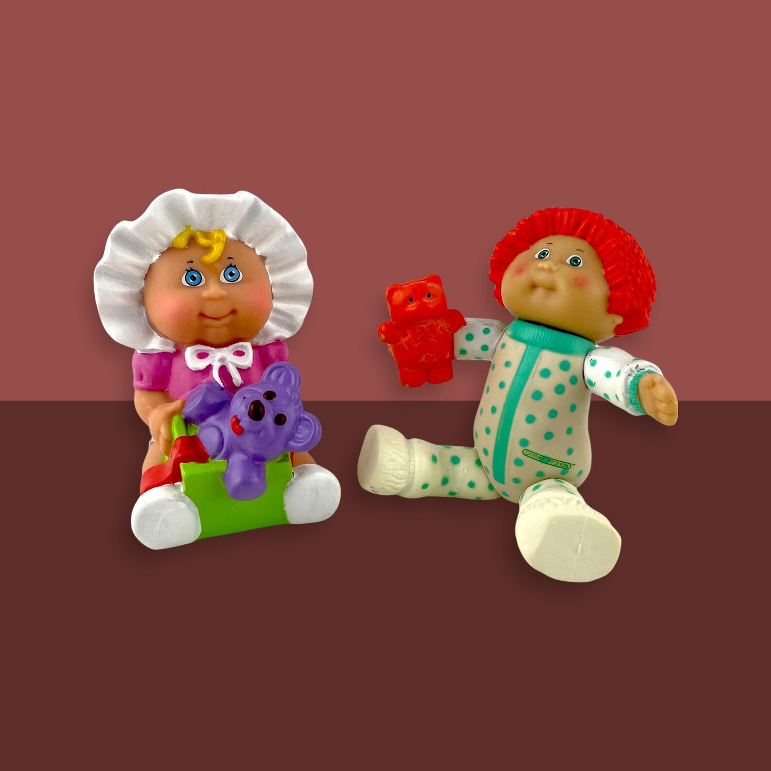 Vintage Cabbage Patch Mini Figures, PVC Figurines - Etsy