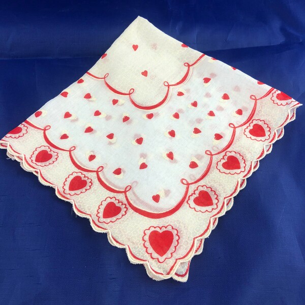 Valentine Handkerchief - Etsy