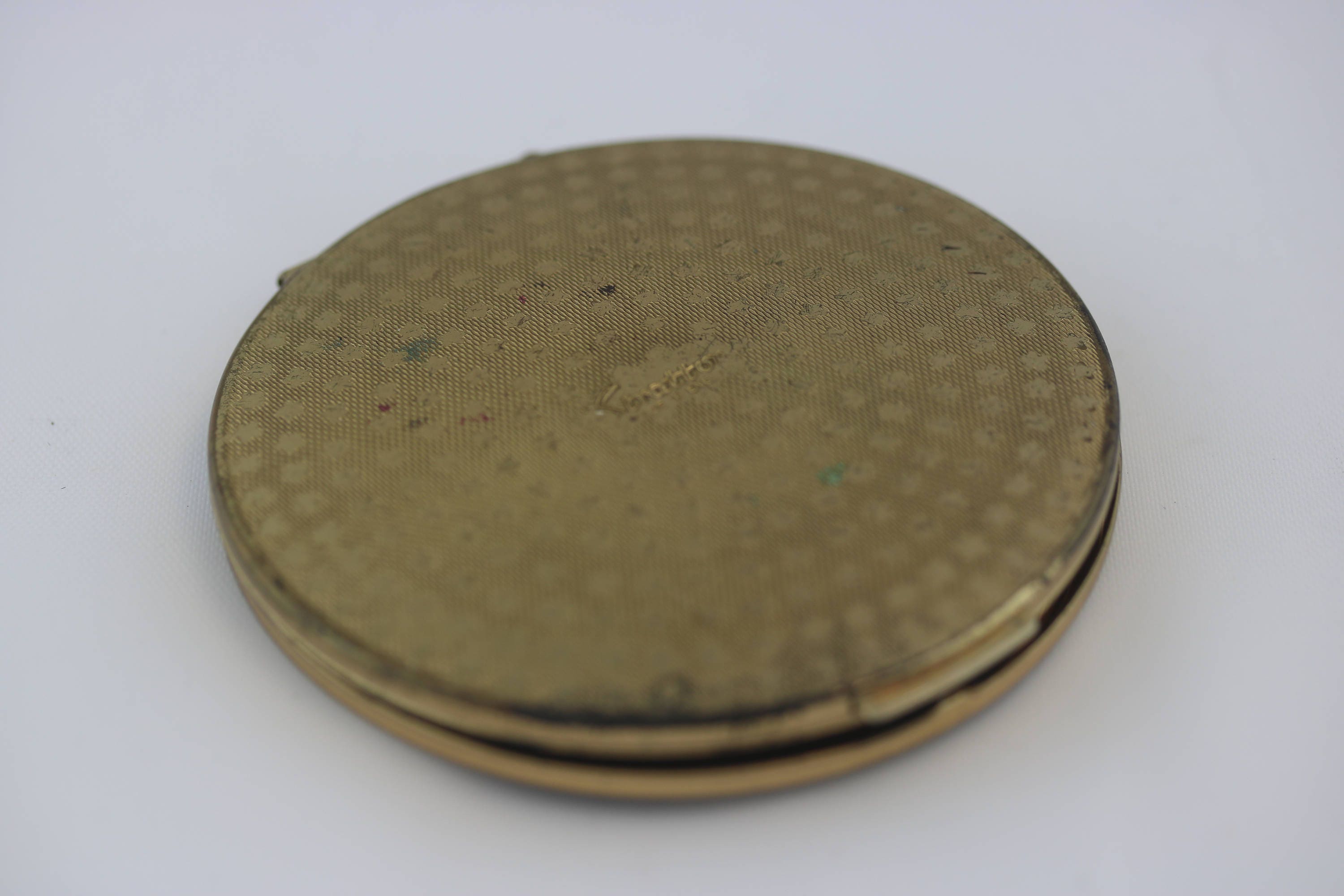 Vintage Stratton Blue Compact Mirror With Swans - Etsy