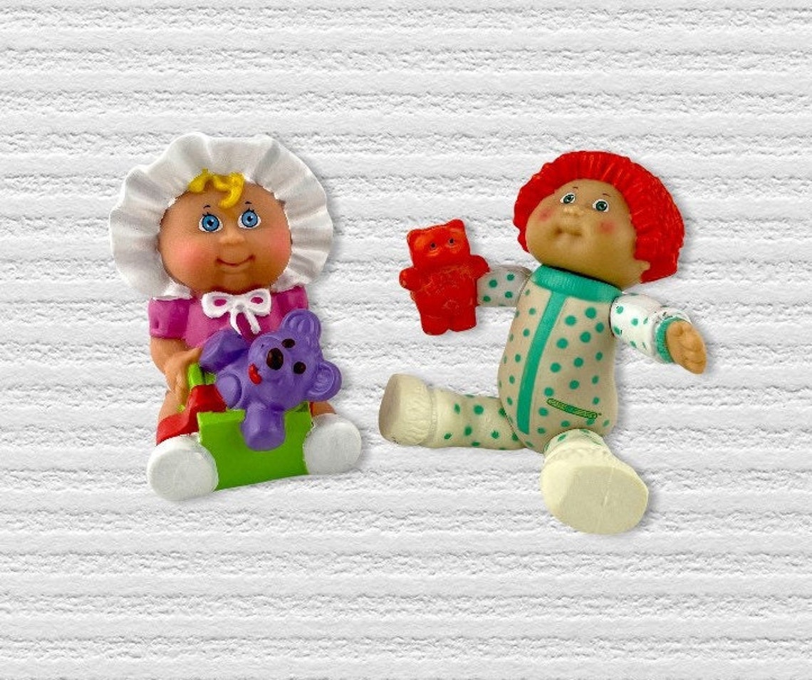 Vintage Cabbage Patch Mini Figures, PVC Figurines - Etsy