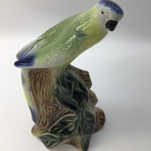 Vintage Mid-century Parakeet Figurine Marked & Numbered - Etsy