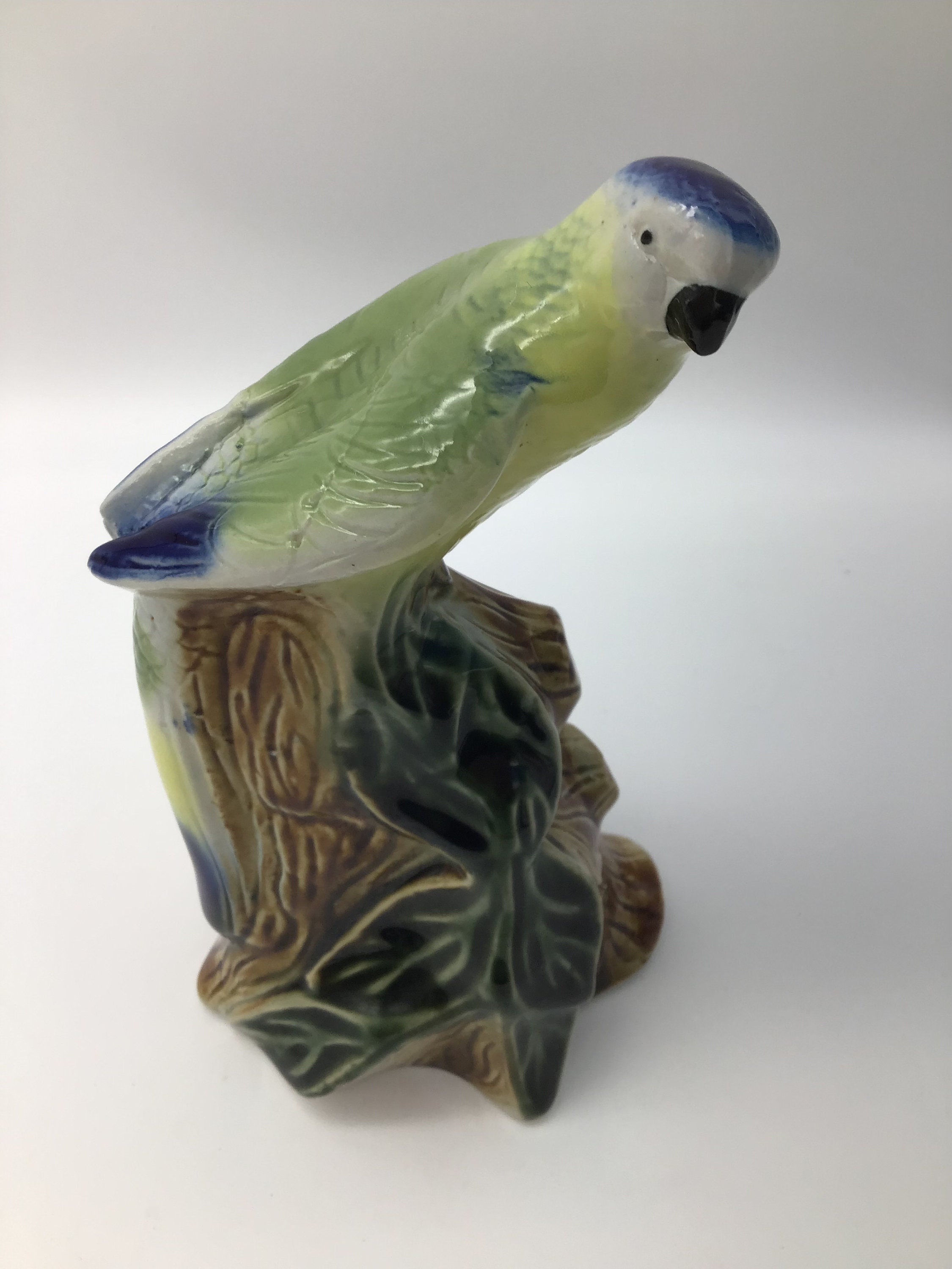 Vintage Mid-century Parakeet Figurine Marked & Numbered - Etsy