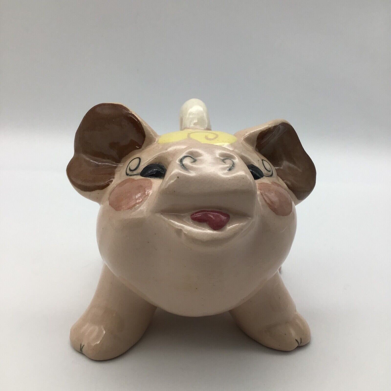 Kay Finch Pig Figurine California Pottery 3.5 in X 5 in Marked - Etsy