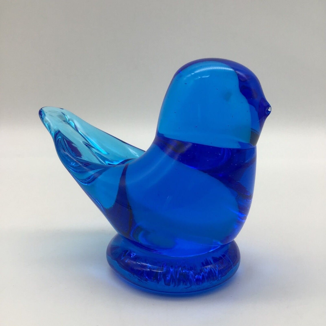 Leo Ward Terra Studios Blue Bird of Happiness Figurine 2.75 in Signed ...