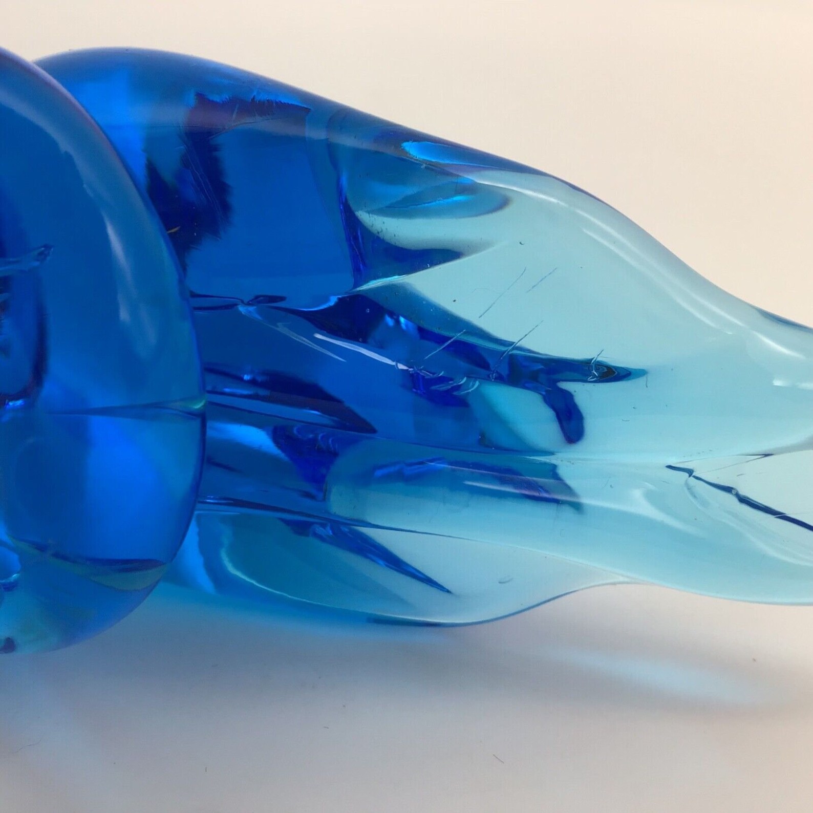 Leo Ward Terra Studios Blue Bird of Happiness Figurine 2.75 in Signed ...