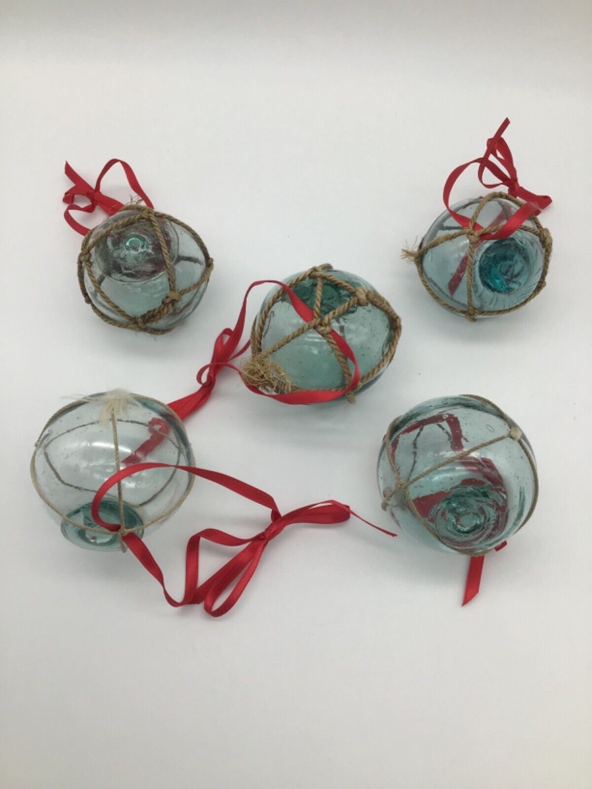 Japanese Fishing Net Floats Set of 5 Buoy Glass Balls - Etsy