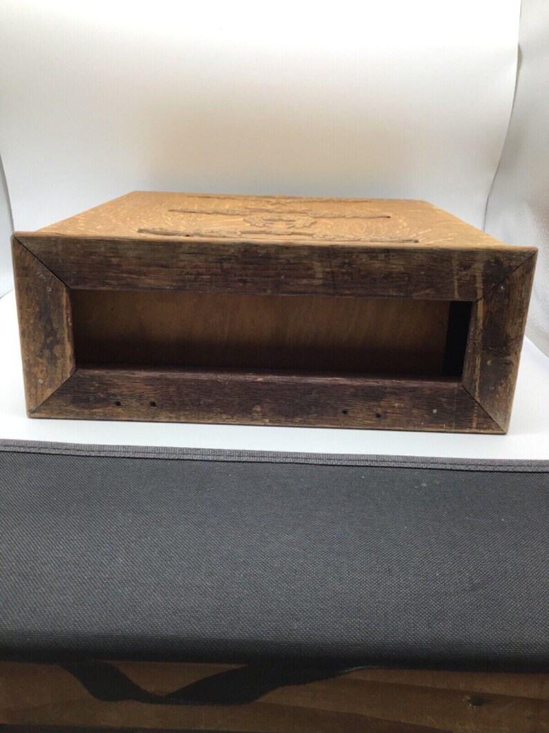 Singer Sewing Machine Storage Vintage/antique Wooden Ornate Set of 3 ...