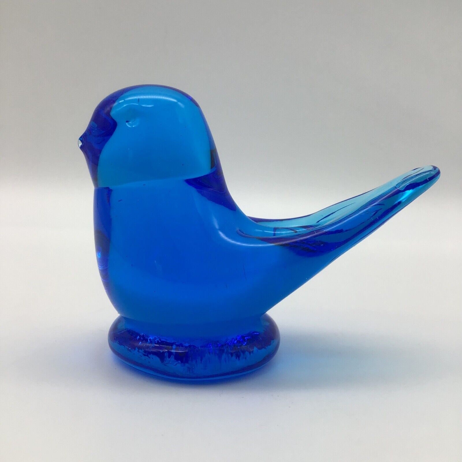 Leo Ward Terra Studios Blue Bird of Happiness Figurine 2.75 in Signed ...