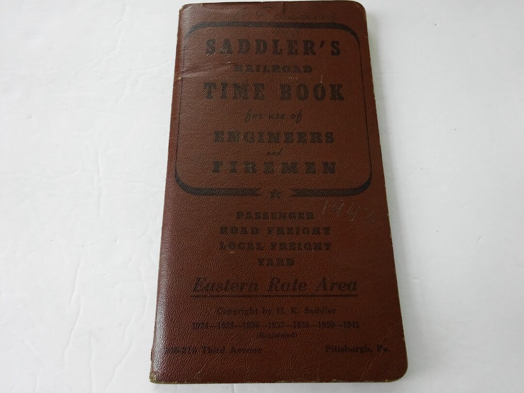 Vintage 1943 Saddlers Railroad Time Book Oshkosh B'gosh Ad SALE - Etsy