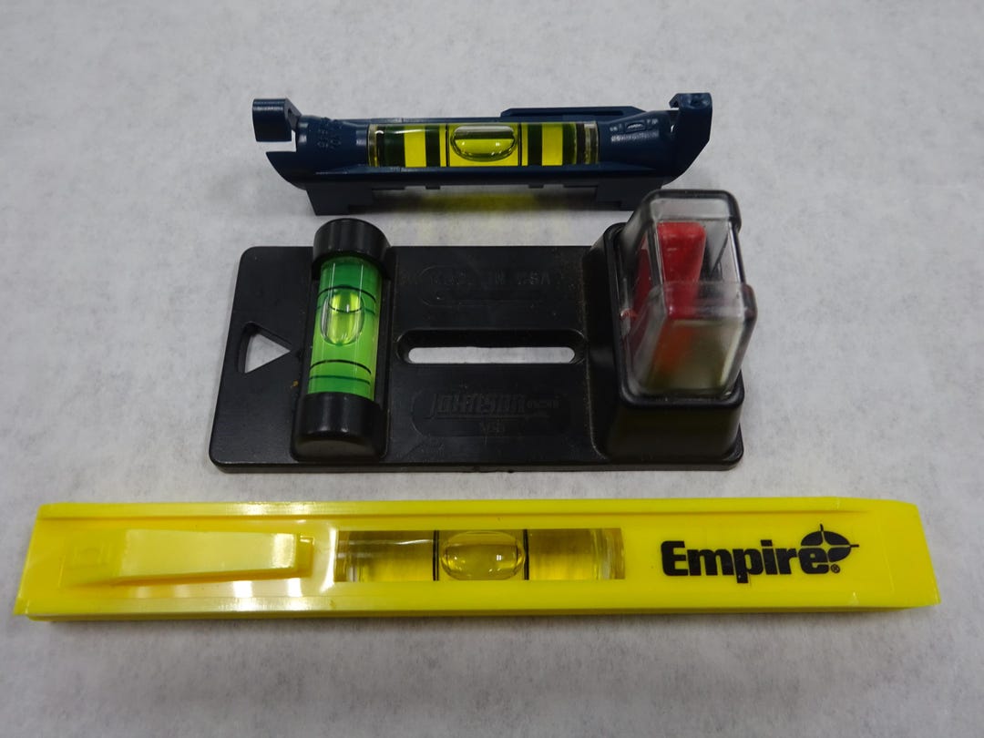 Vintage Pocket Levels Set: Empire, Johnson Line & Stud Finder - Etsy
