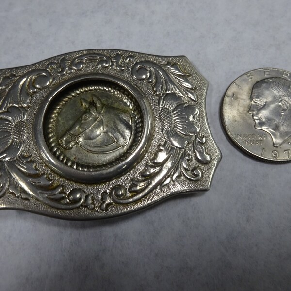 Silver Dollar Belt Buckle - Etsy