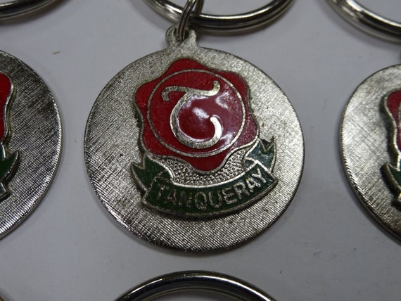 25 Vintage Tanqueray Gin Key Chain-Metal Alcohol Liqu… - Gem