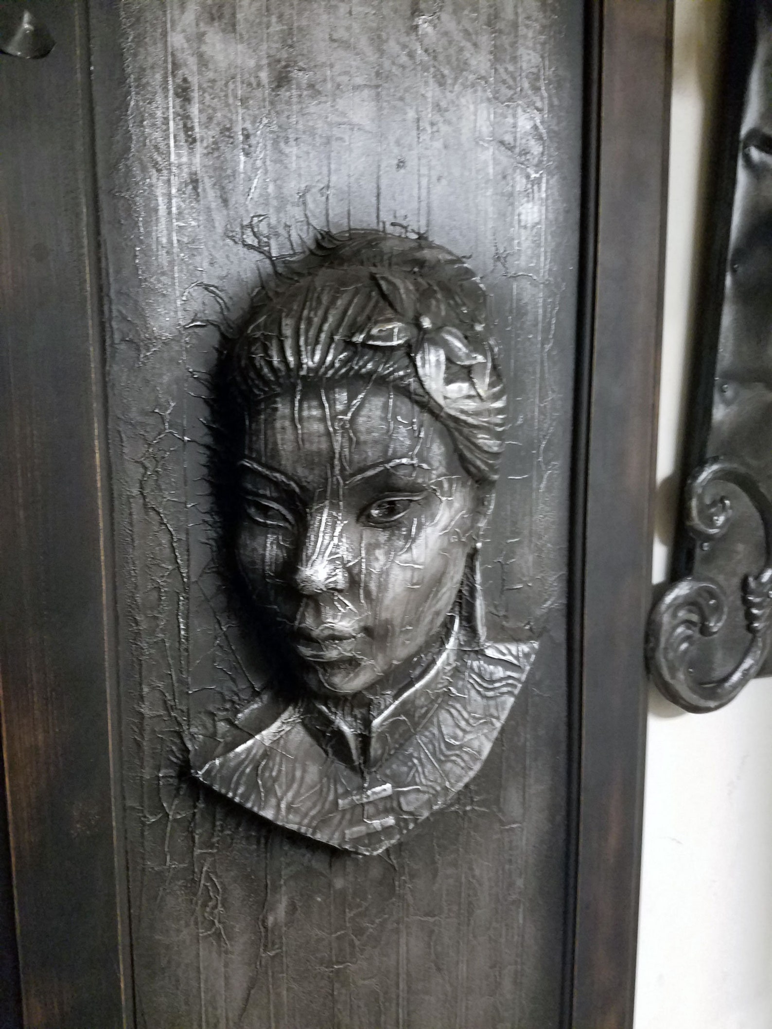 Woman in Carbonite original Sculpture - Etsy