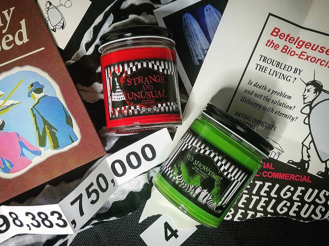 The Afterlife Candle Set | Two 9 Ounce Soy Wax Glass Jar Candle ...
