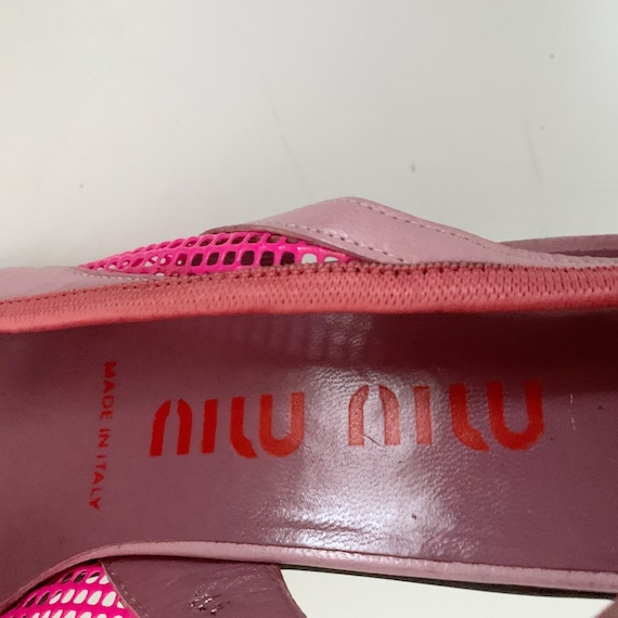 Miu Miu 1999 Archive Vintage Pink Orange Design Shoes - Etsy Miu Miu 1999 Archive Vintage Pink Orange Design Shoes - Etsy