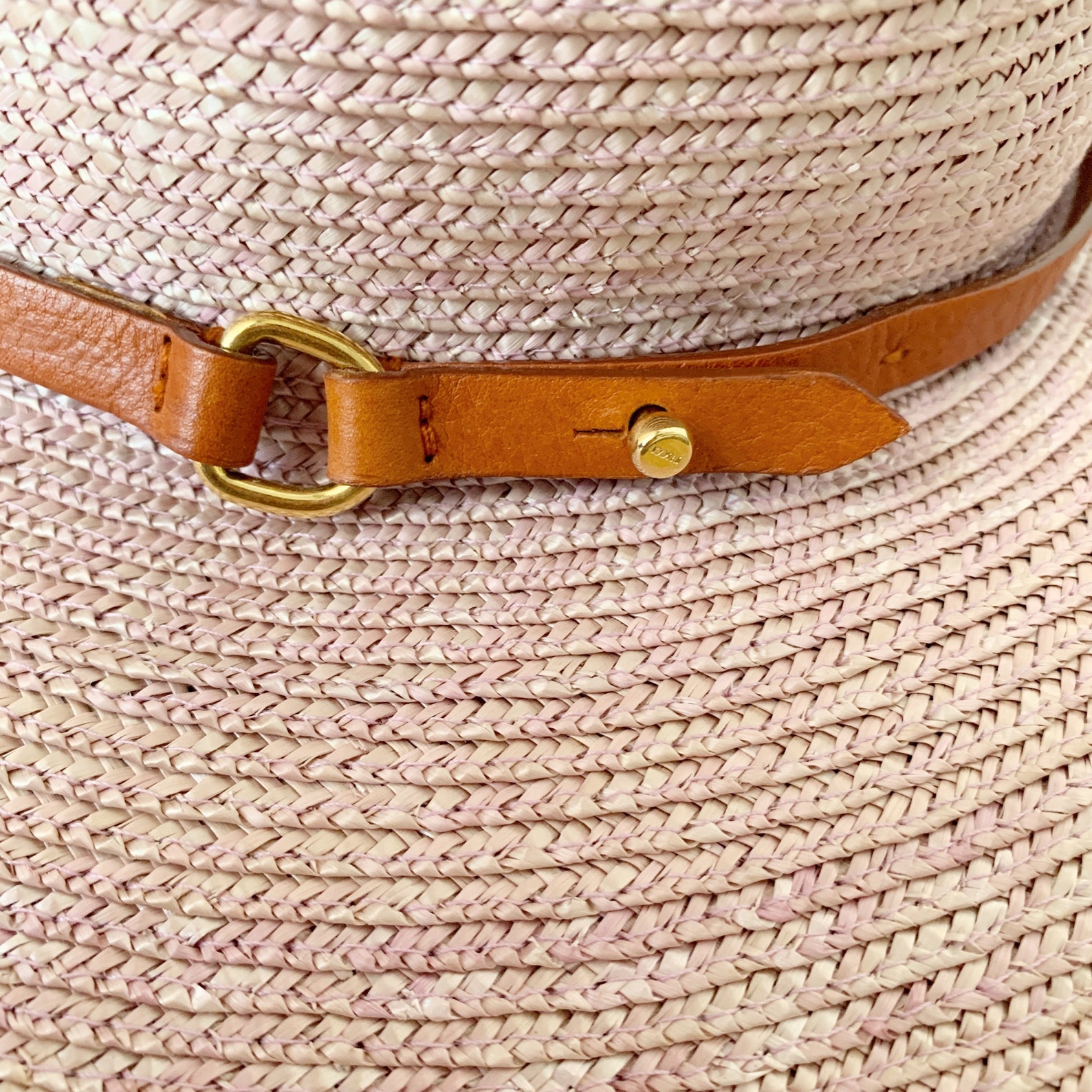 Emilio Pucci Leather Belt Straw Hat - Etsy
