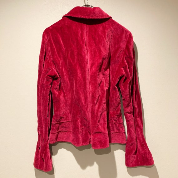 CELINE shocking pink velvet jacket - Gem